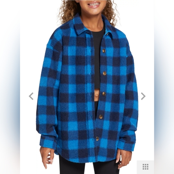 DSG | Jackets & Coats | Dsg Girls Plaid Shacket | Poshmark